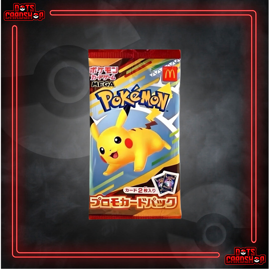 Mcdonald’s Pikachu Promo Pack 2025 (JP) - Dot's Card Shop